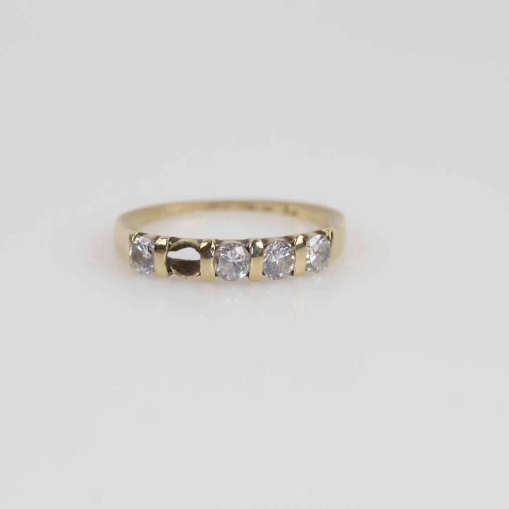 14kt Gold Diamond Ring | Property Room