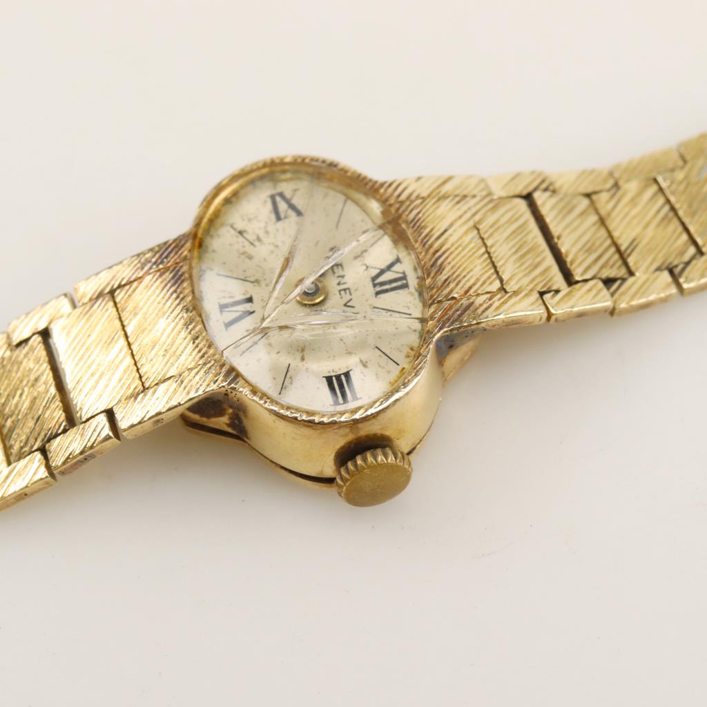 14kt Gold Eloga Watch Co. Geneva Watch | Property Room