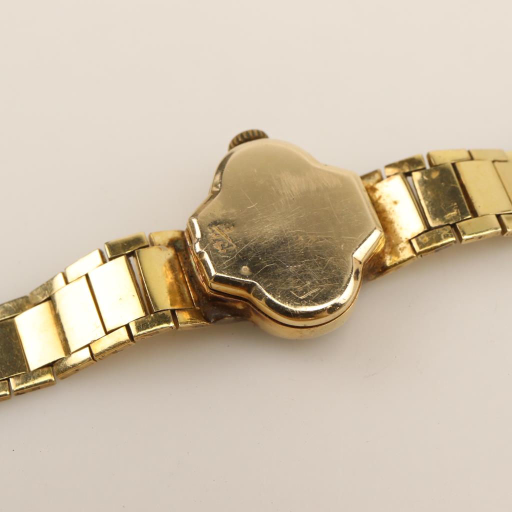 14kt Gold Eloga Watch Co. Geneva Watch | Property Room