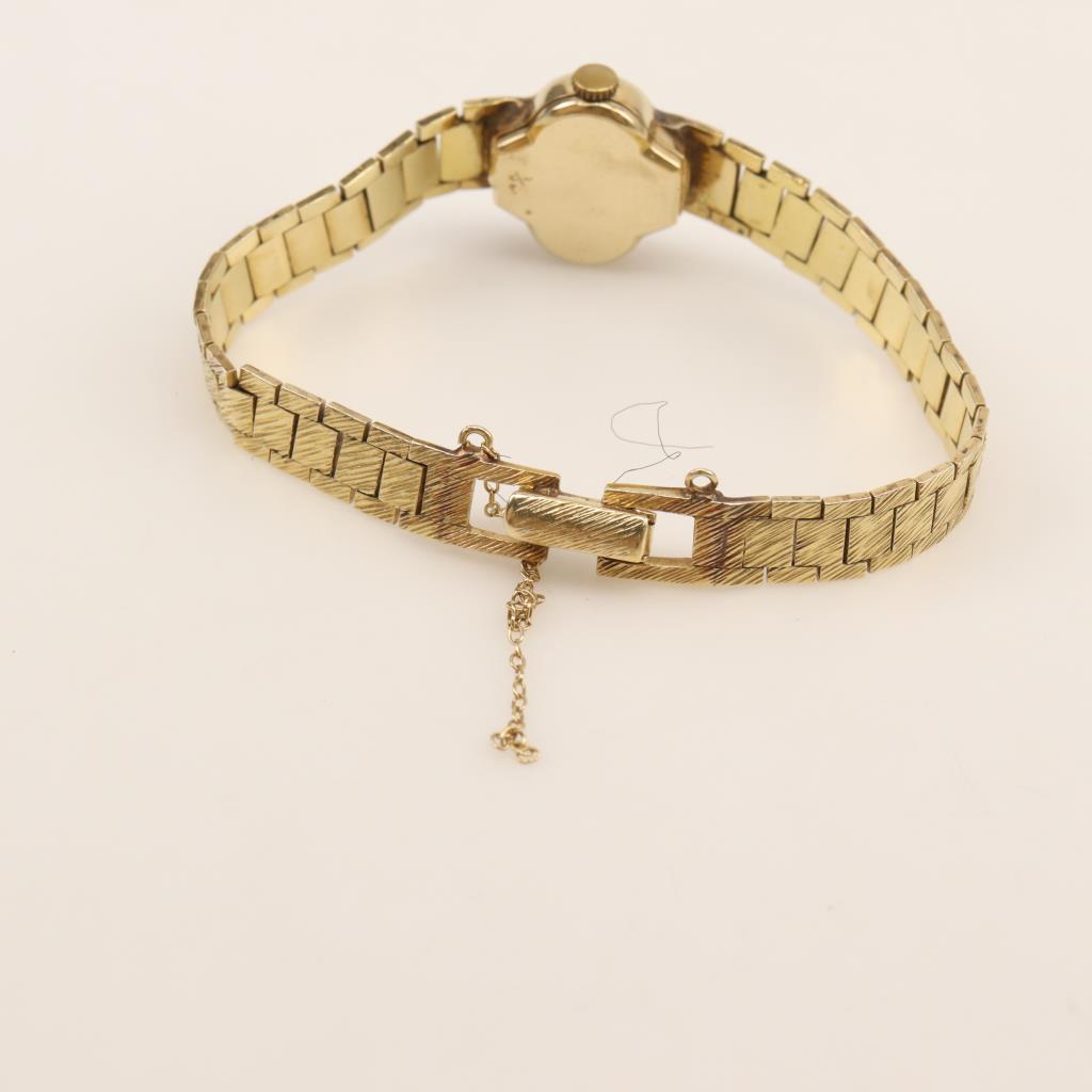 14kt Gold Eloga Watch Co. Geneva Watch | Property Room