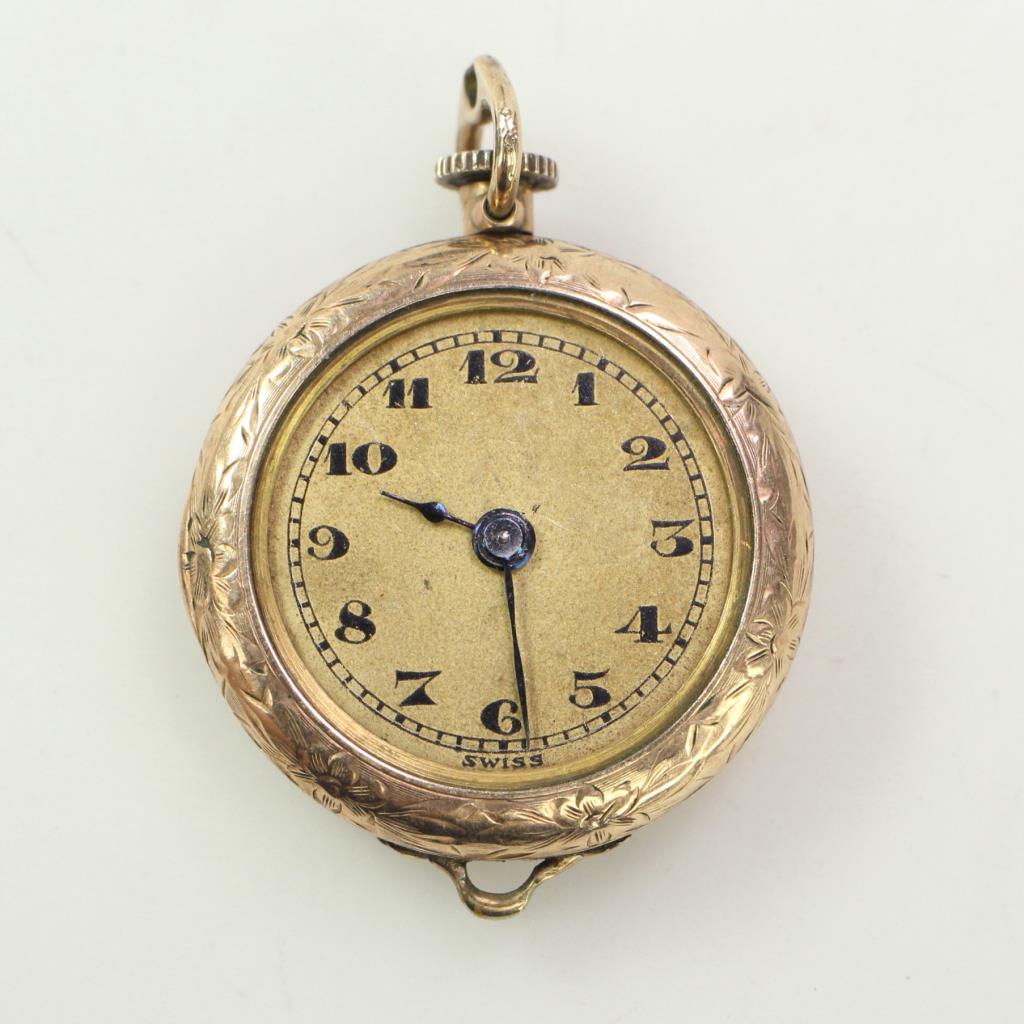 14kt Gold Filled Windsor Pocket Watch | Property Room