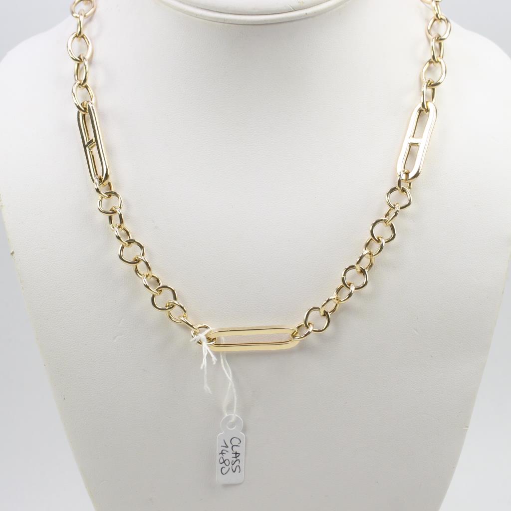 14kt Gold Hollow Necklace | Property Room