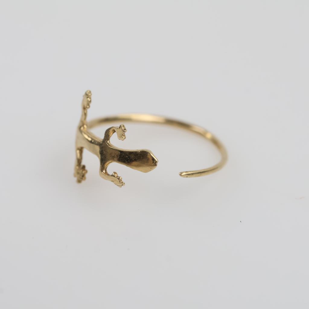 14kt Gold Midi Lizard Ring | Property Room