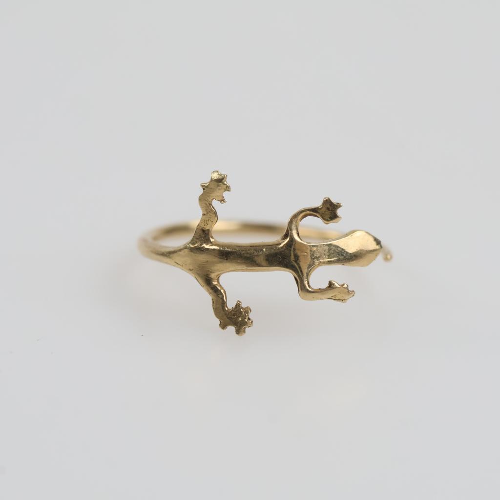14kt Gold Midi Lizard Ring | Property Room