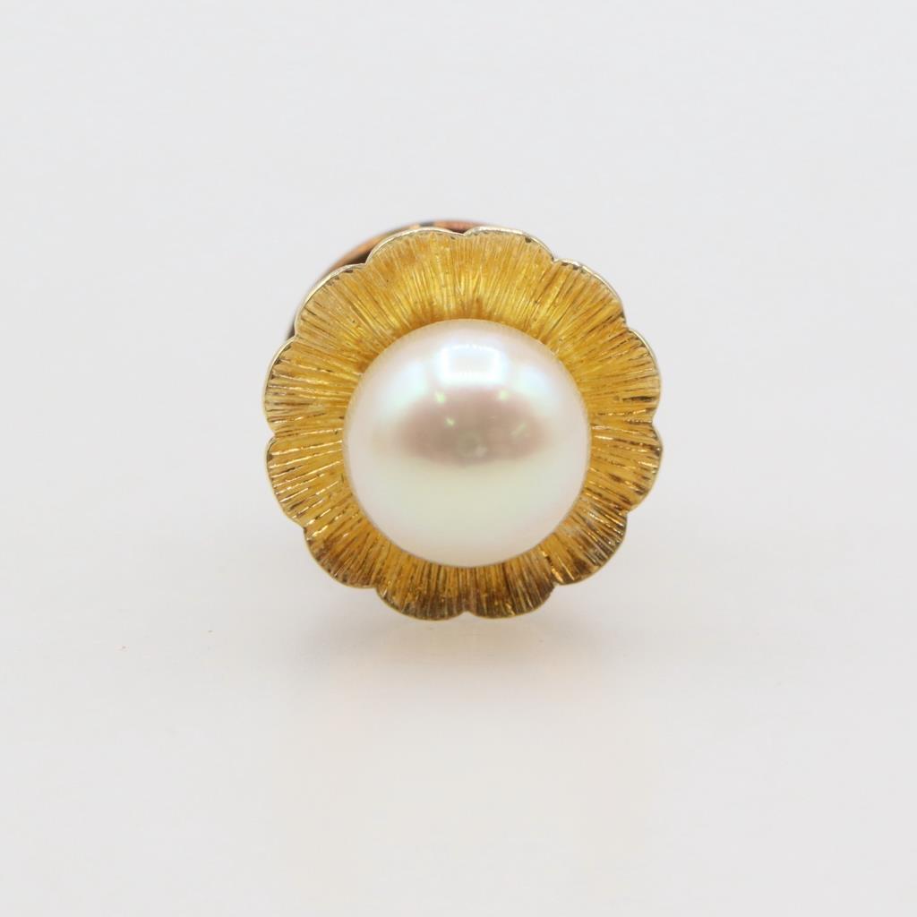 14kt Gold Pearl Pin | Property Room