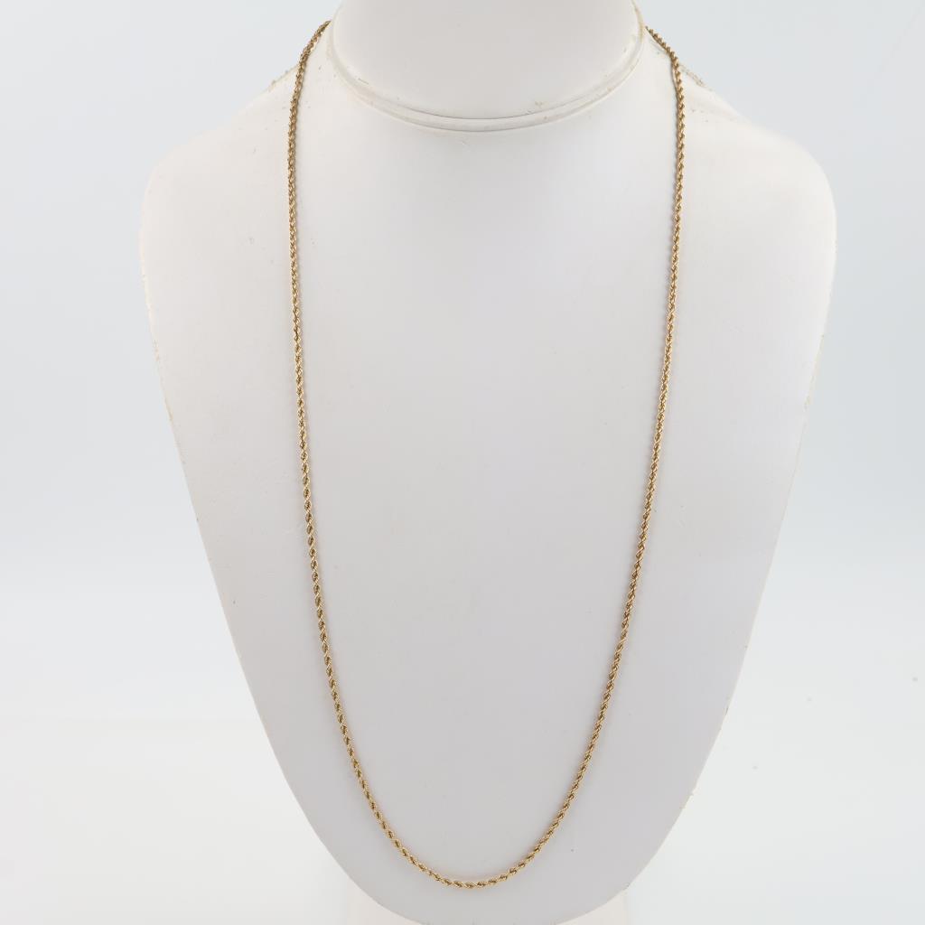 14kt Gold Rope Necklace | Property Room