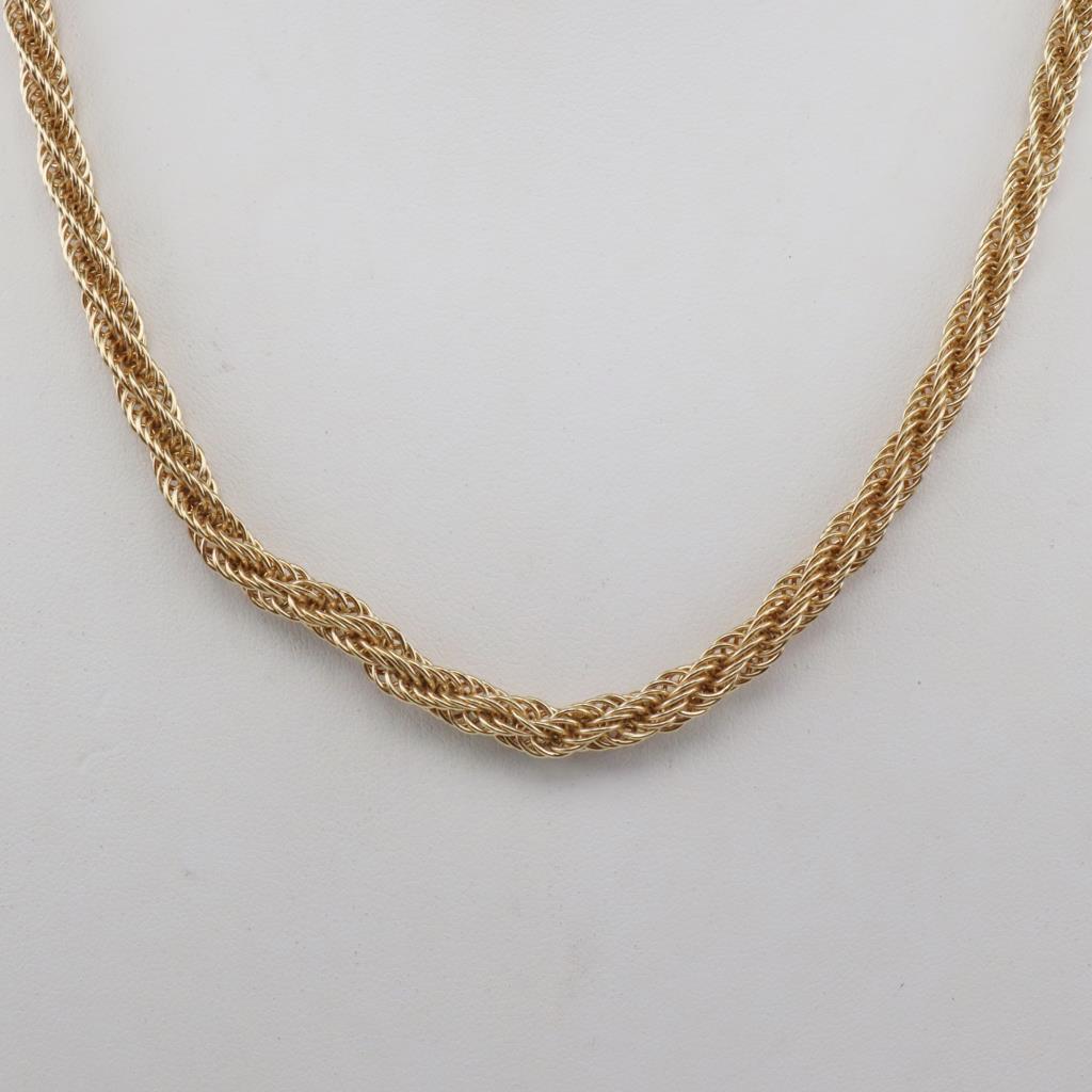 14kt Gold Rope Necklace | Property Room