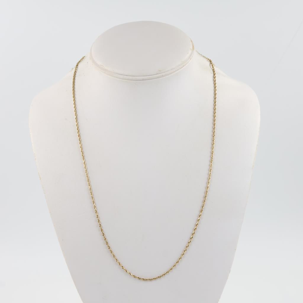 14kt Gold Rope Necklace | Property Room