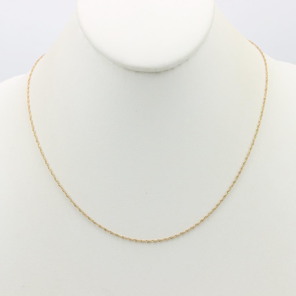 14kt Gold Rope Necklace | Property Room
