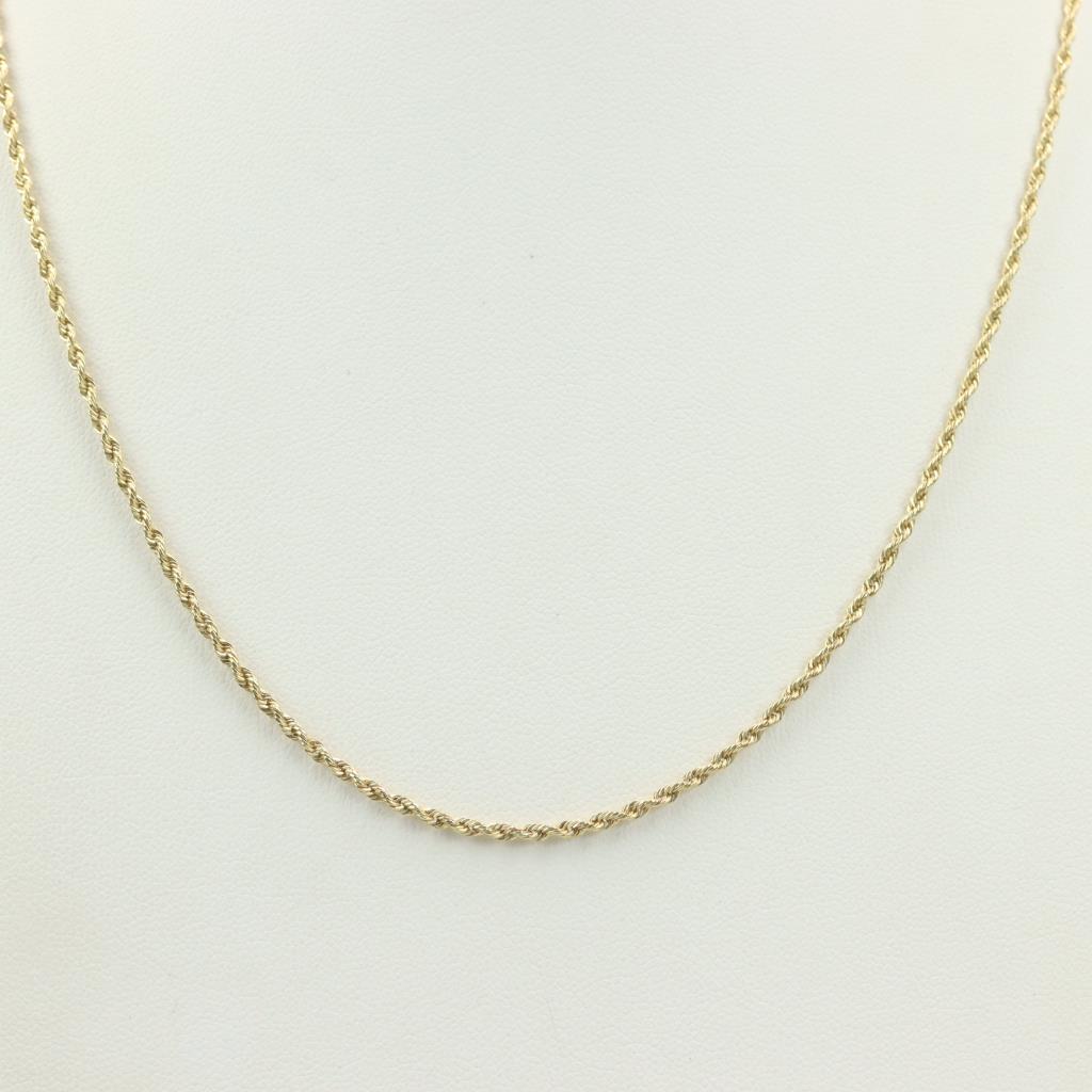 14kt Gold Rope Necklace | Property Room