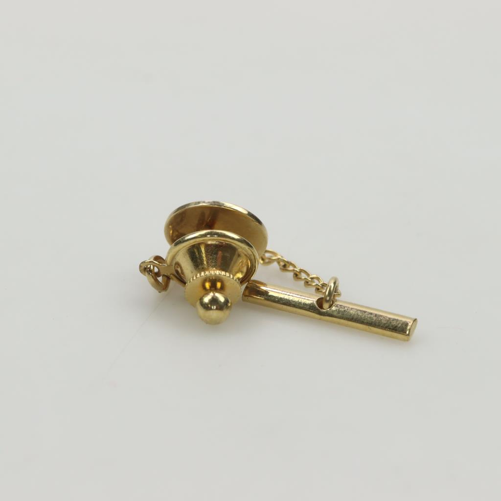 14kt Gold Round Pin | Property Room