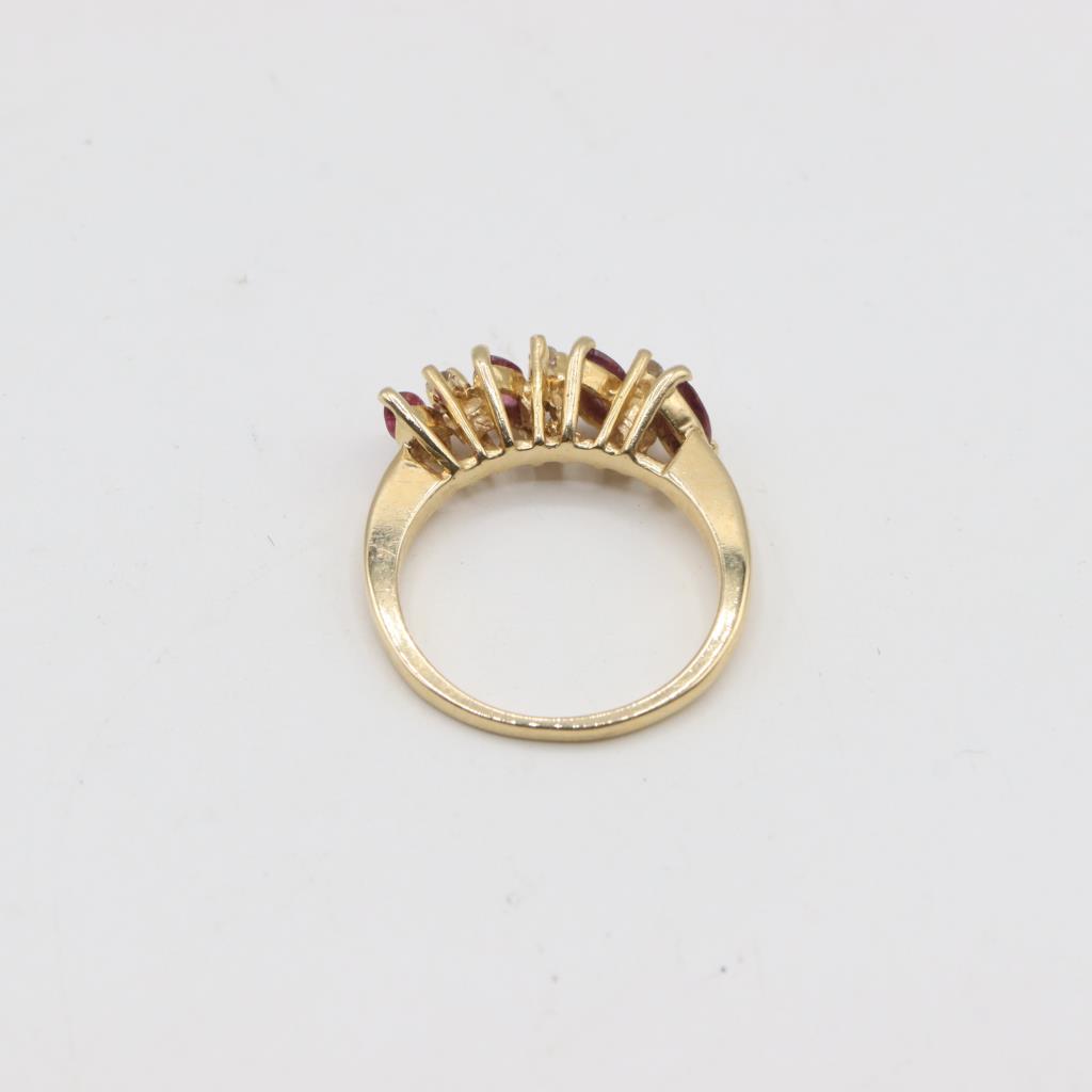 14kt Gold Ruby Diamond Ring | Property Room