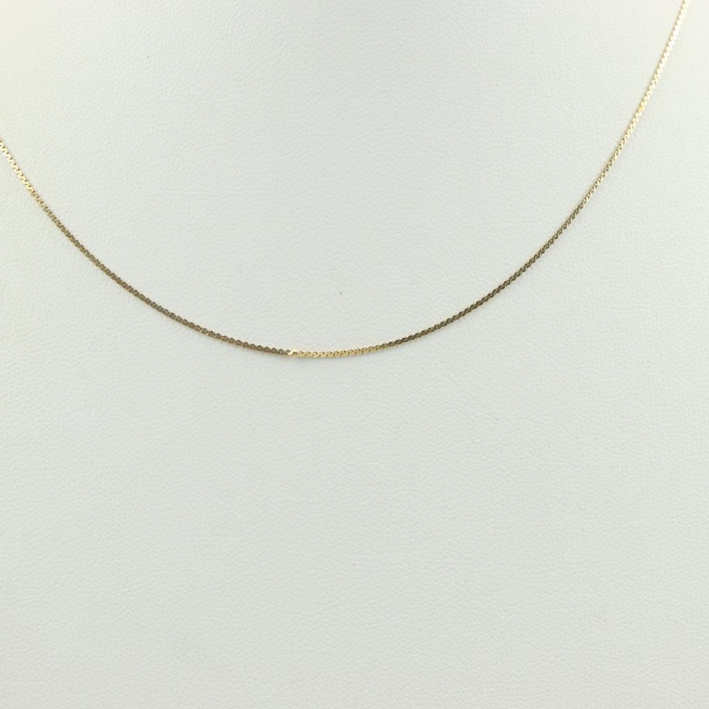 14kt Gold Serpentine Chain Necklace | Property Room