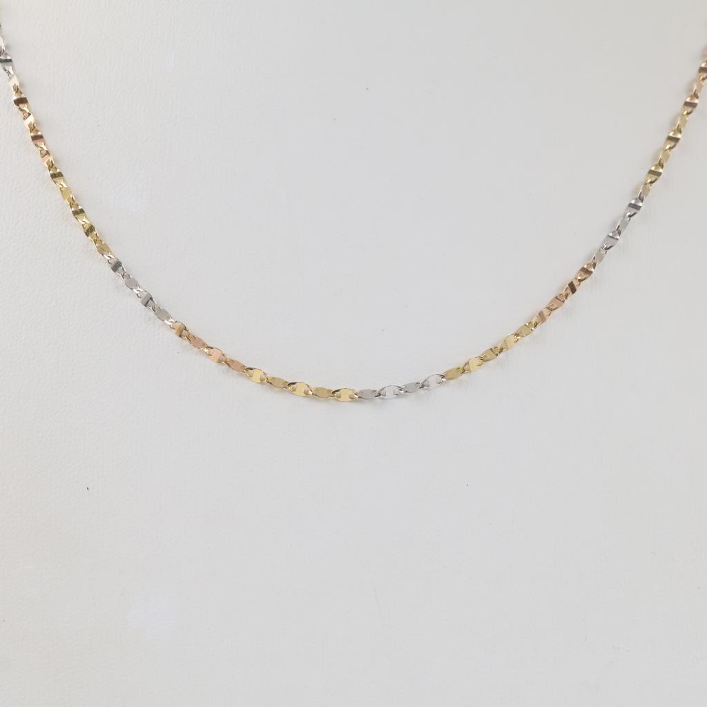 14kt Tri Color Gold Necklace | Property Room