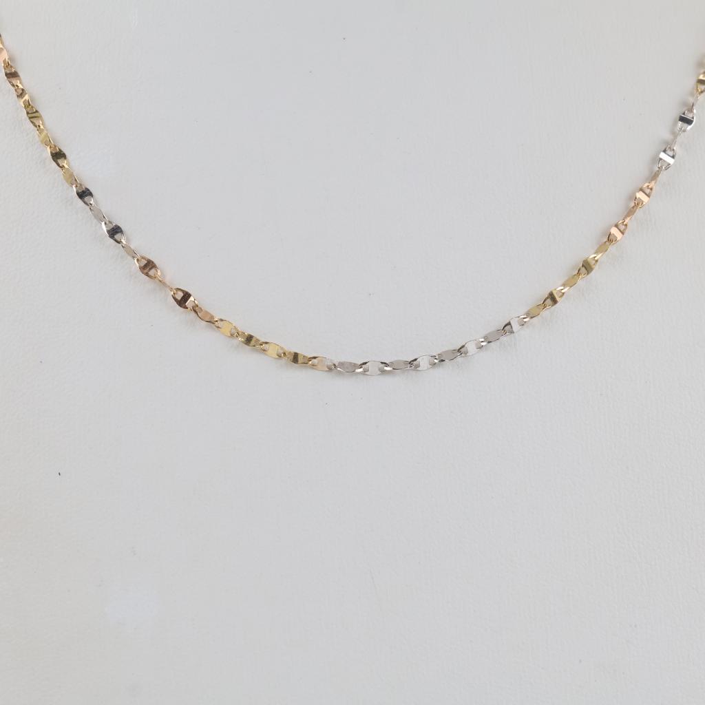 14kt Tri-Color Gold Necklace | Property Room