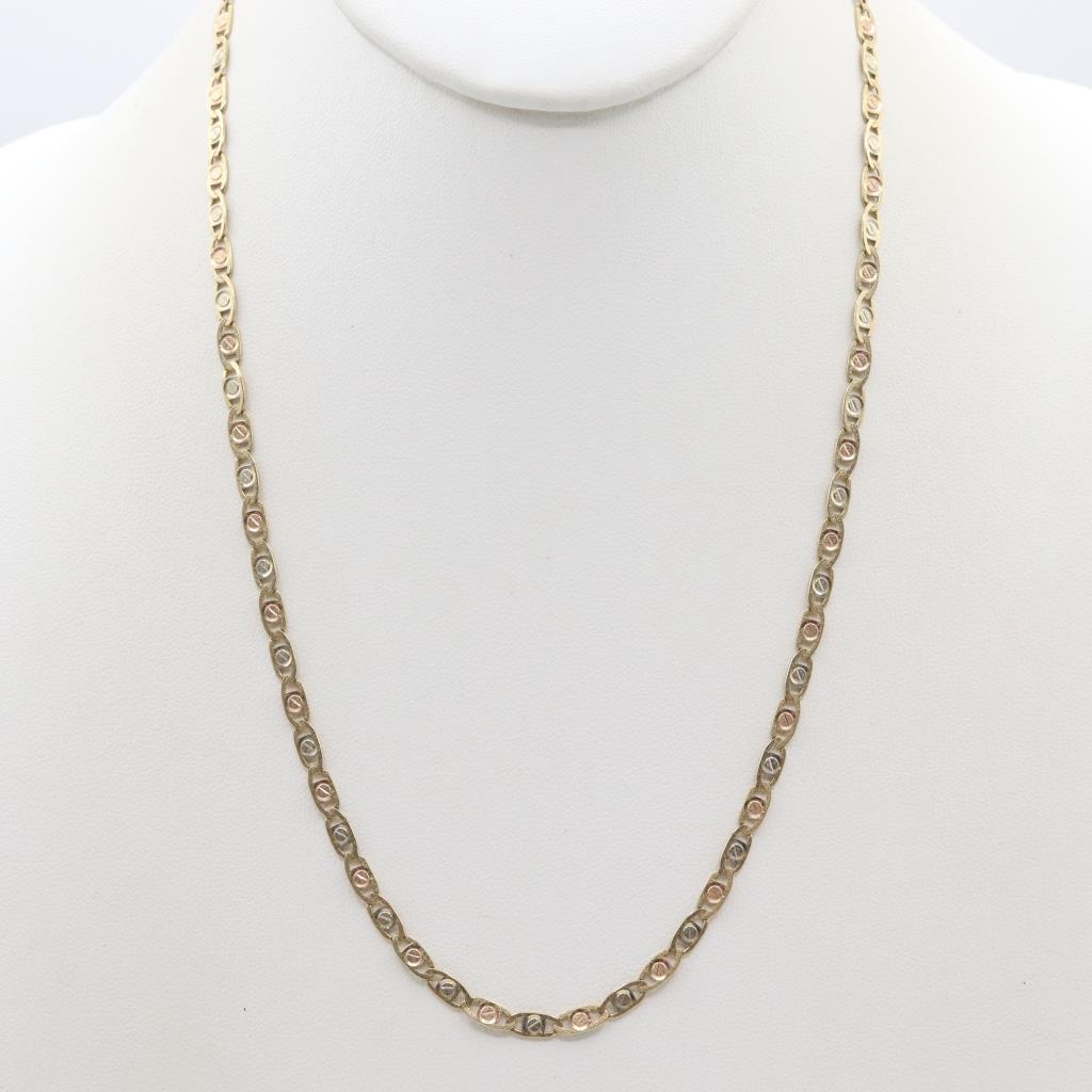 14kt Tri-Color Gold Necklace | Property Room
