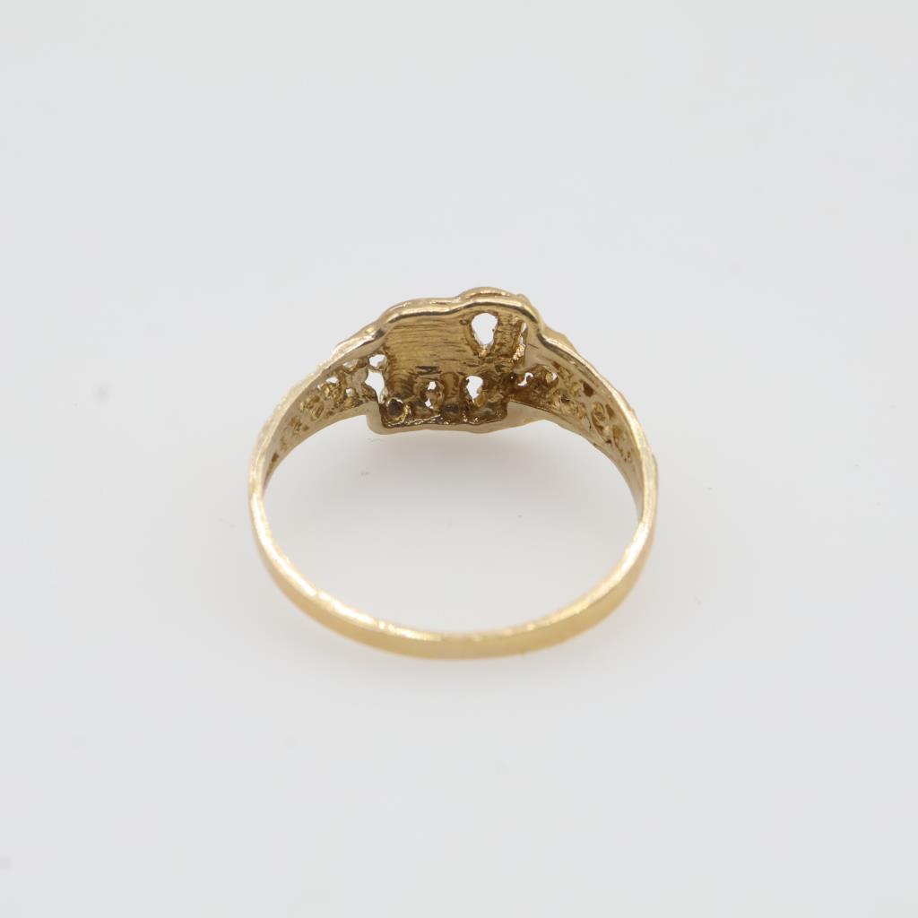 14kt Two Tone Elephant Ring | Property Room