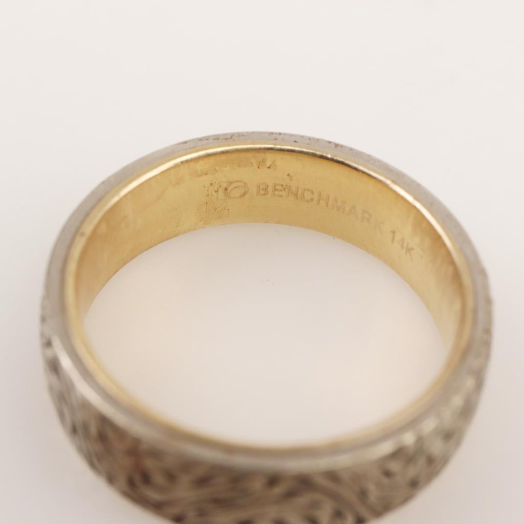 14kt Two Tone Gold Ring | Property Room