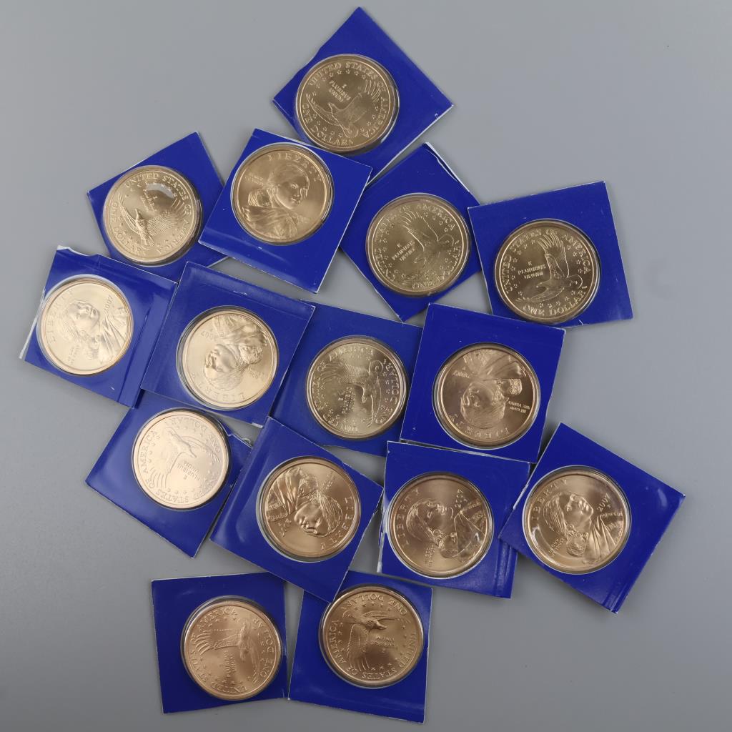 15 2007-P Sacagawea Dollar Coins | Property Room