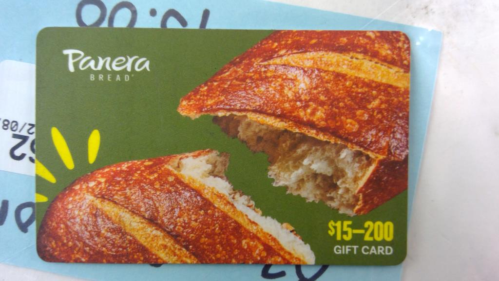 $15.00 Panera Bread Gift Card Balance | Property Room
