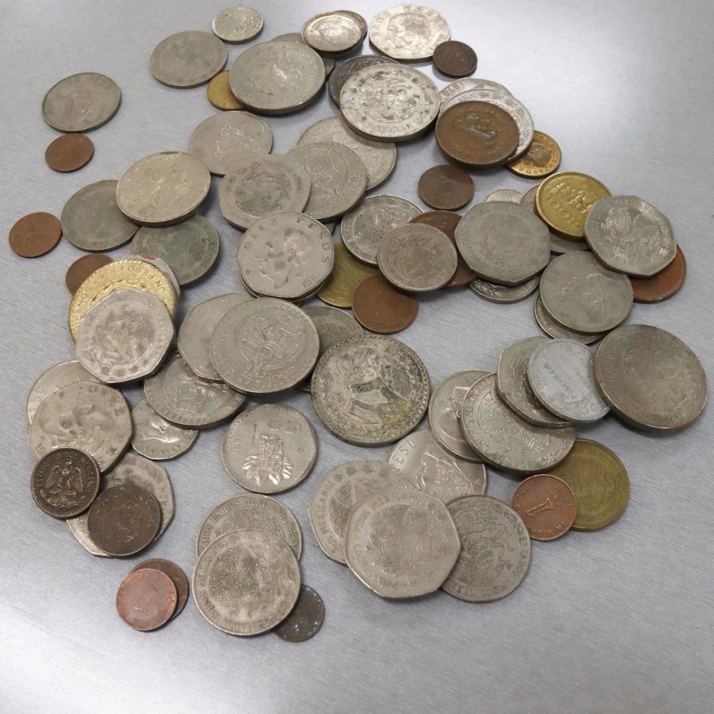 1.5+lb Foreign Coins | Property Room