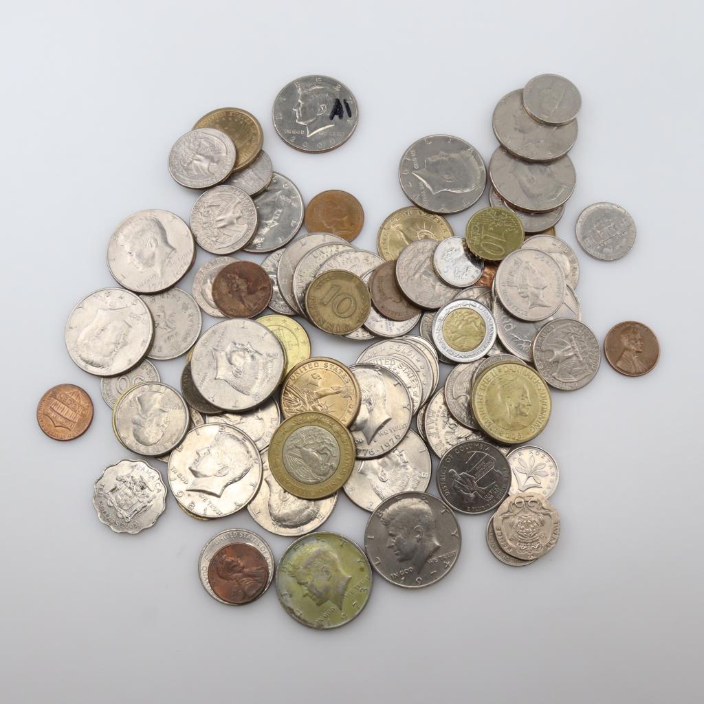 1.5+lbs US And Foreign Coins | Property Room