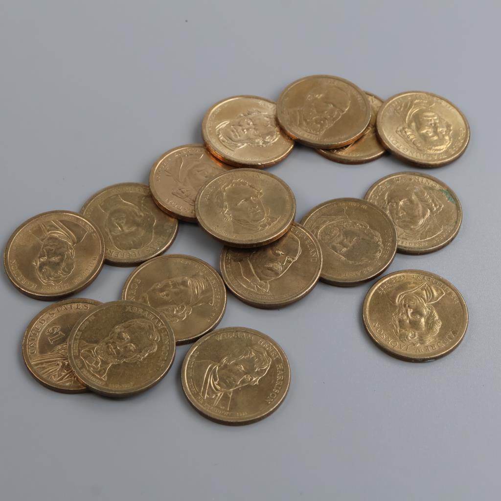 16 US One Dollar Coins | Property Room