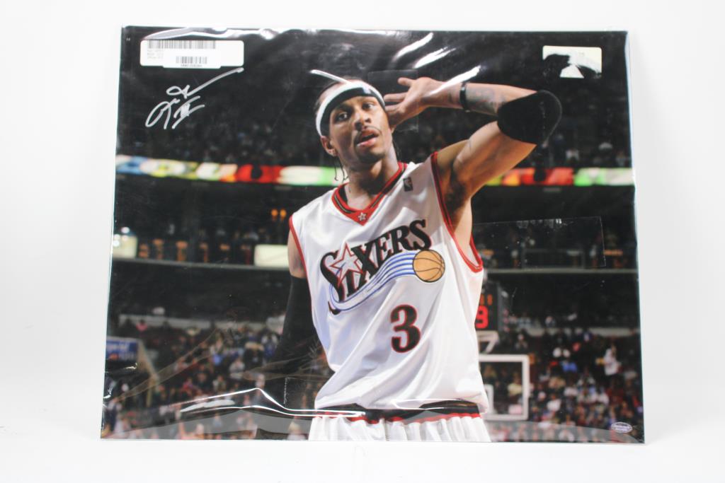 16x20 Allen Iverson Autograph - Includes COA | Property Room