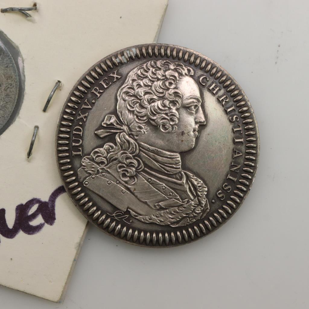 1751 They Flourish Under All Stars Silver Medal And 1937 France ...