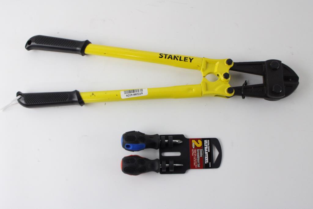 18" Bolt Cutter With Min Screwdriver Pair, 2 Pieces | Property Room