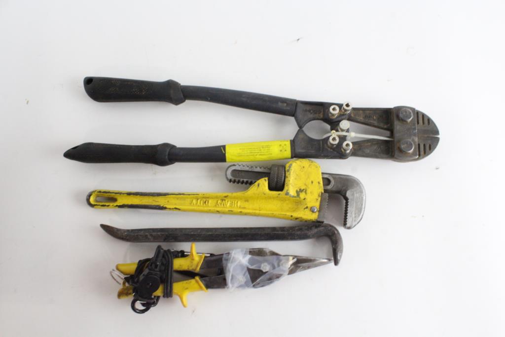 18" Tru-Pro Bolt Cutters And More, 10+ Pieces | Property Room