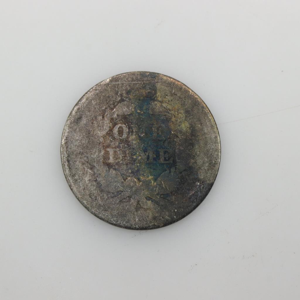 1845 US Liberty Seated Silver Dime | Property Room