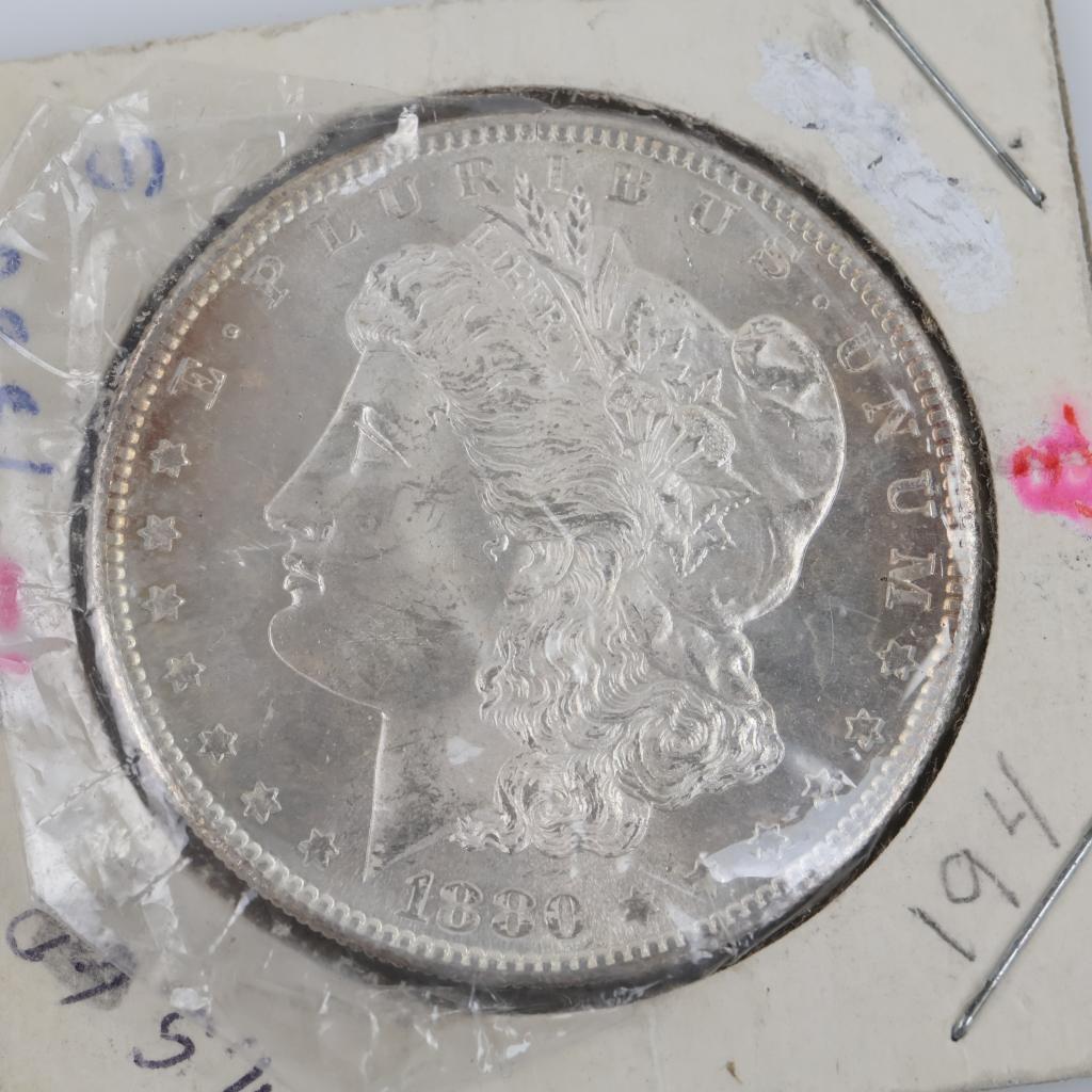 1880-S Morgan Silver Dollar | Property Room
