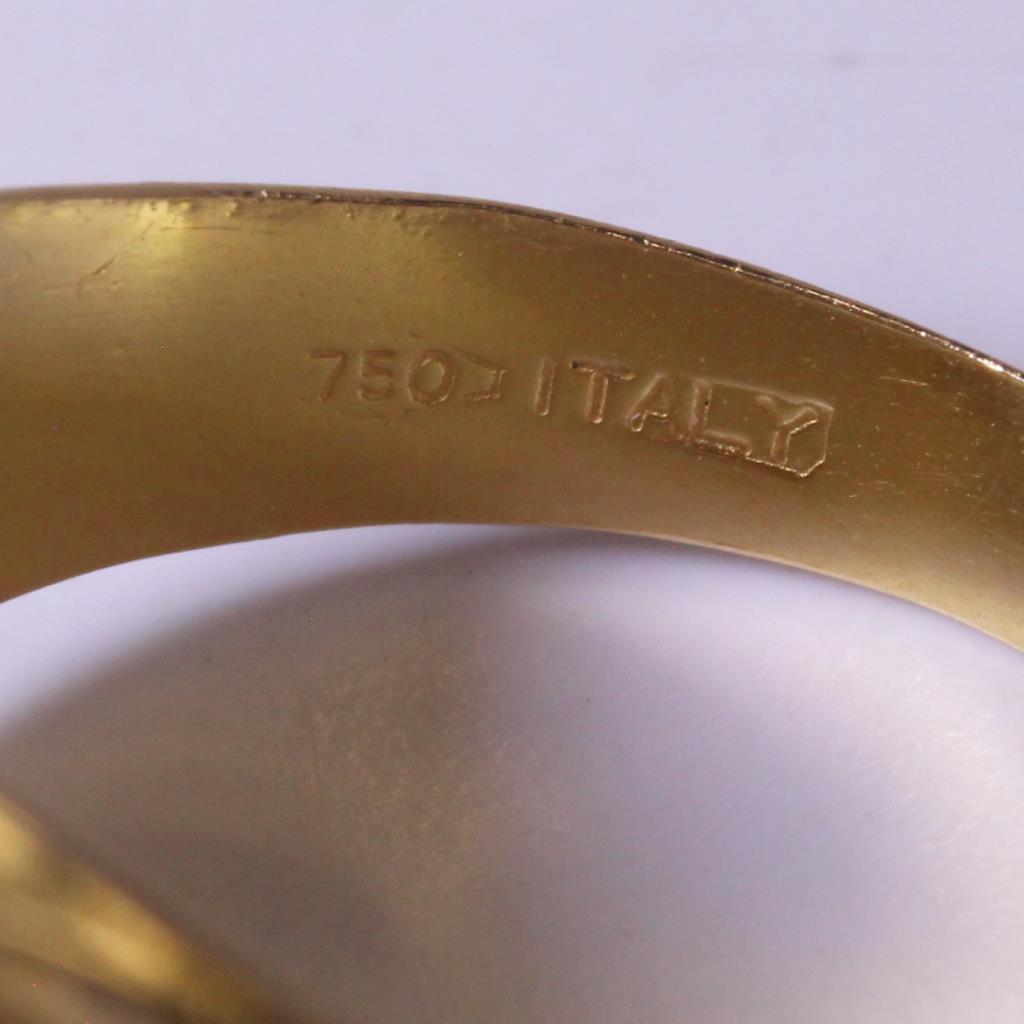 18kt Gold 6g 1887 Great Britain Victoria Gold Sovereign Coin Signet ...