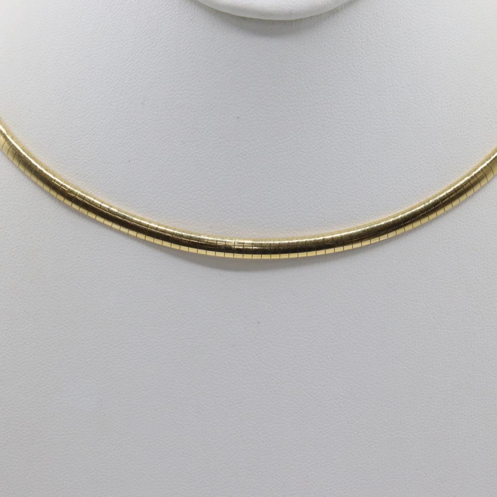 18kt Gold Cocoon Chain Necklace | Property Room