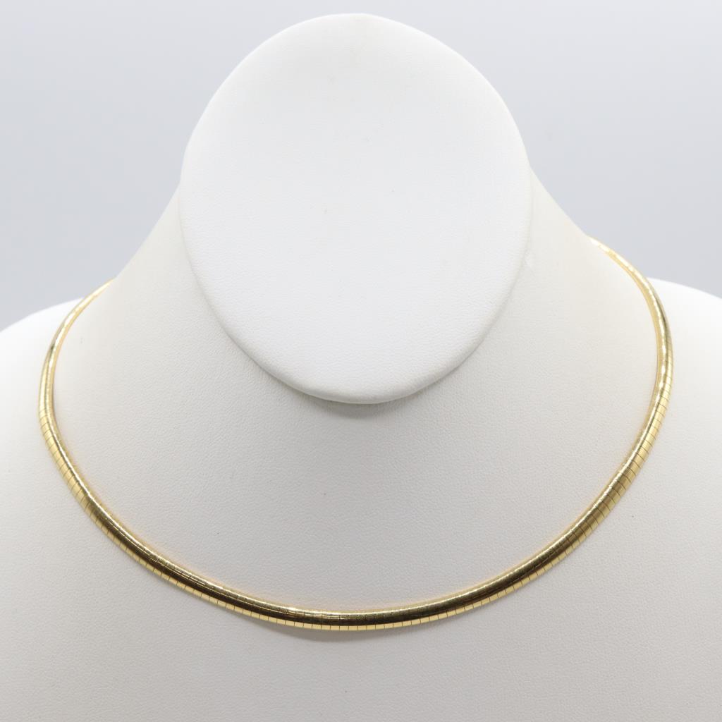 18kt Gold Cocoon Chain Necklace | Property Room