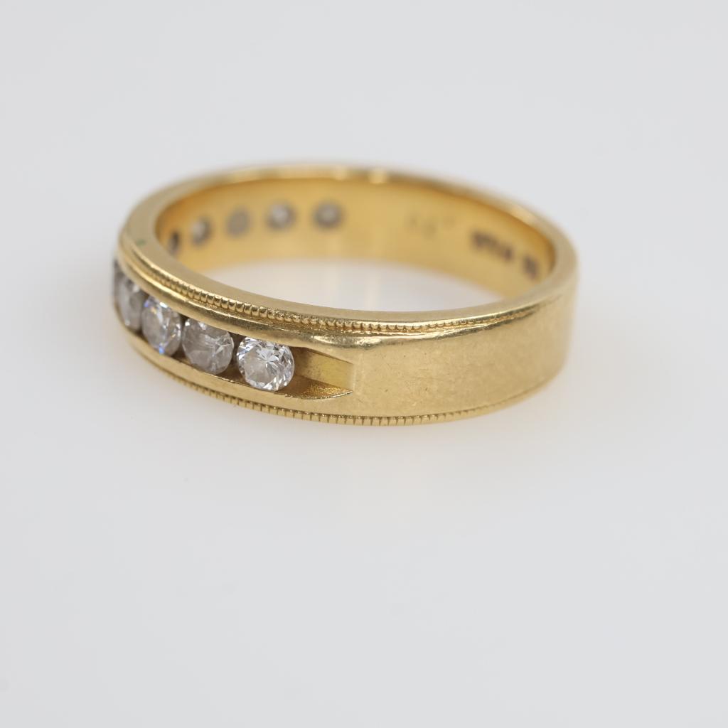 18kt Gold Diamond Ring | Property Room