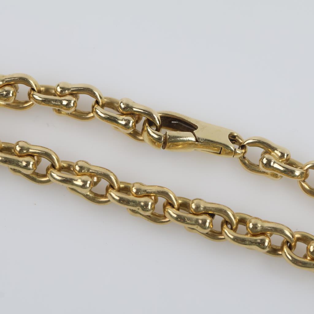 18kt Gold Nautical Link Chain Bracelet | Property Room