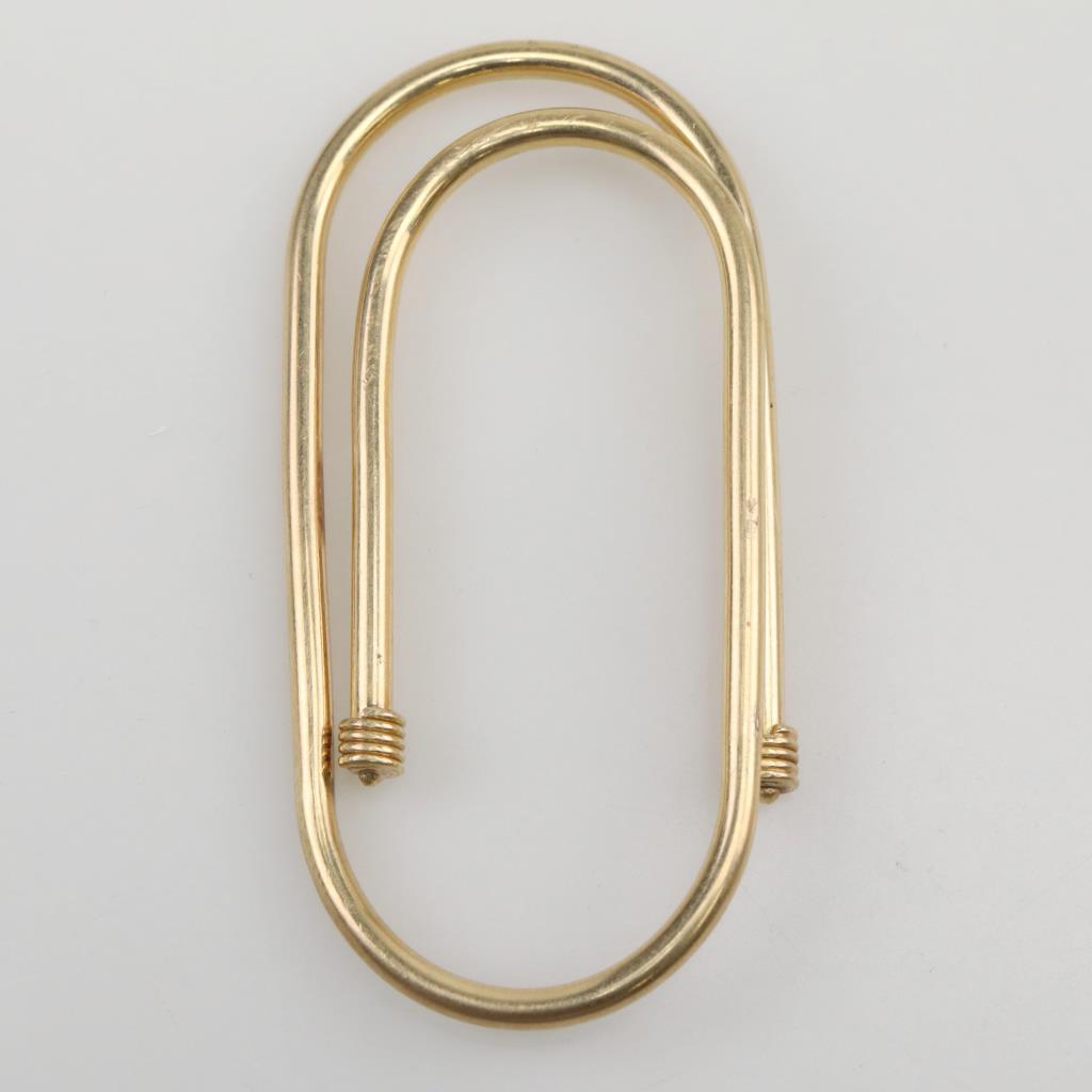 18kt Gold Paper Clip | Property Room