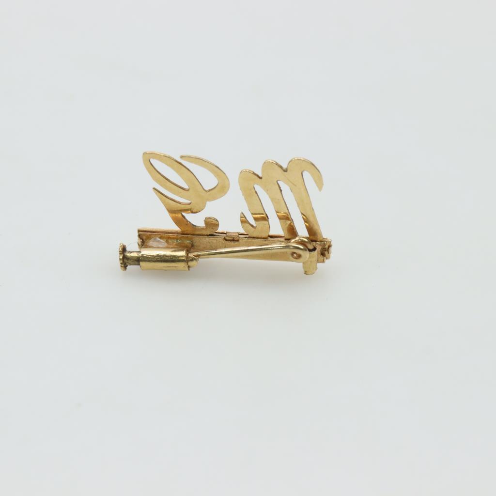 18kt Gold Pin | Property Room