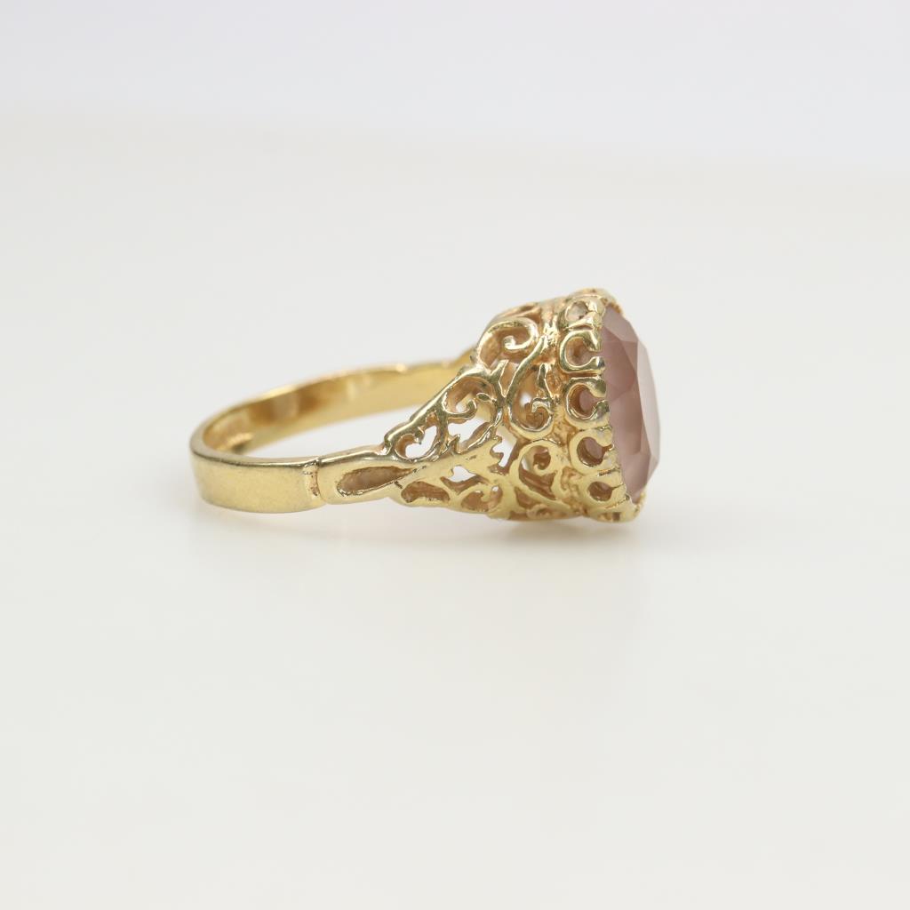 18kt Gold Plated Spinal Ring | Property Room