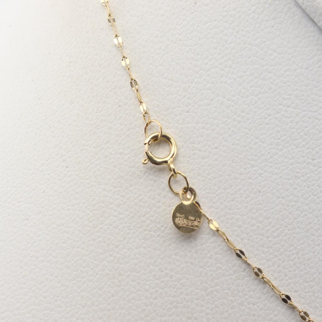 18kt Gold Red Stone Necklace | Property Room