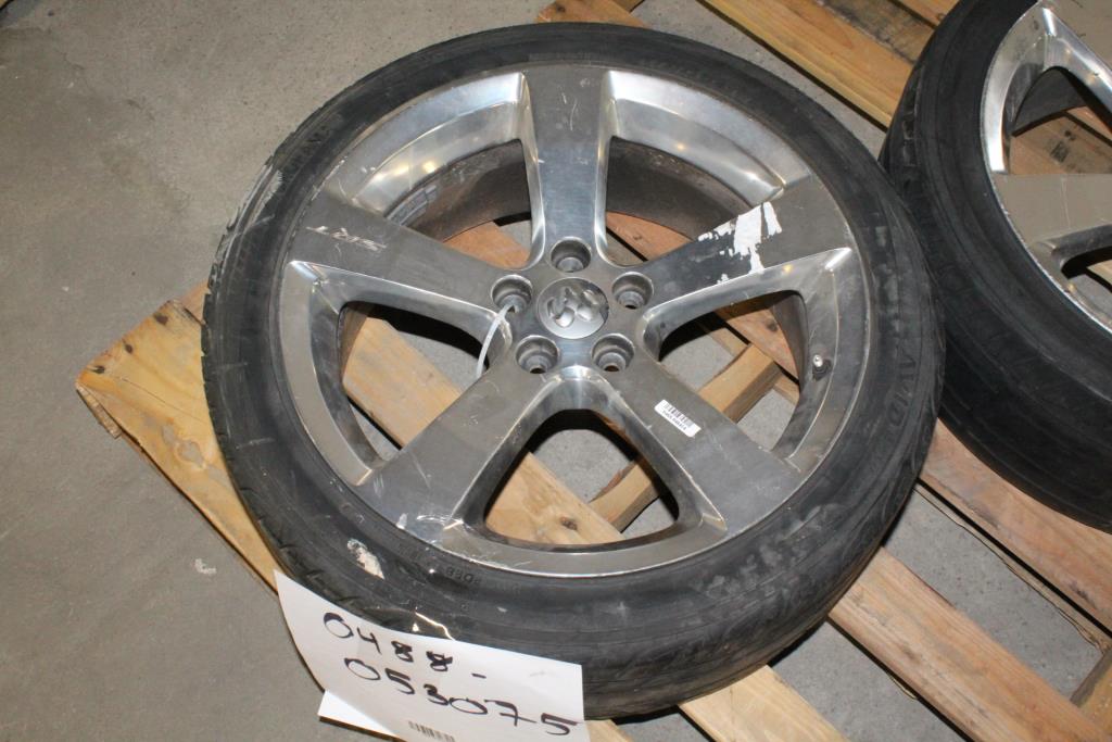 19" Dodge Ram SRT Rims, 2 Pieces | Property Room