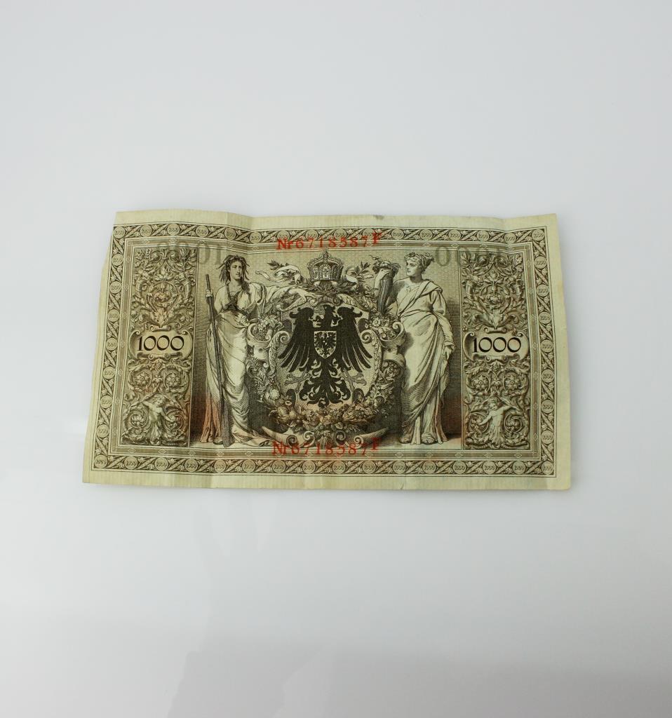 1910 German 1000 Marks Reichsbanknote | Property Room