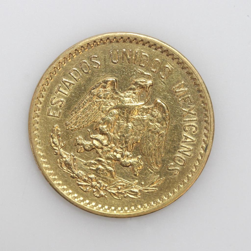 1917 Gold 10 Pesos Hidalgo Coin | Property Room