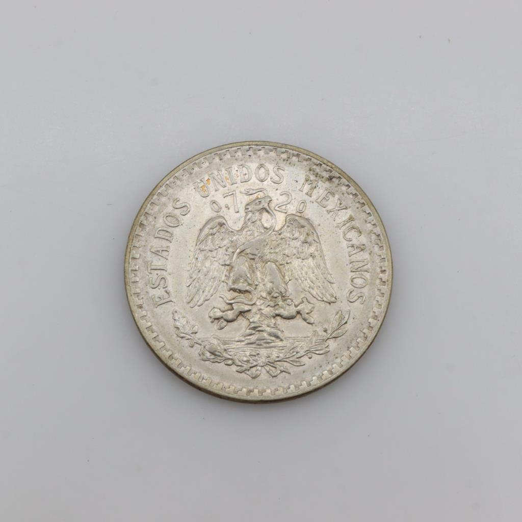 1921 Mexico Silver 1 Peso | Property Room