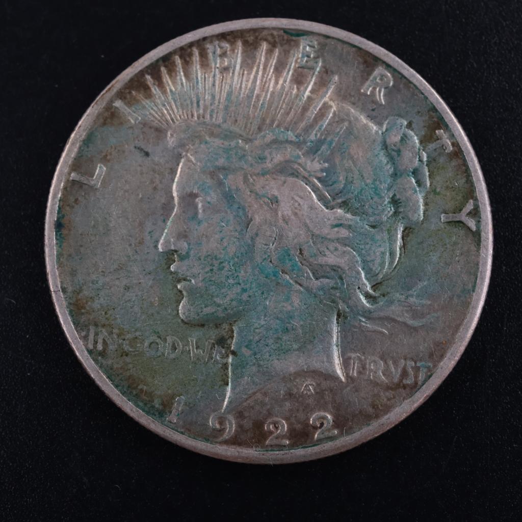 1922-S US Peace Silver Dollar | Property Room