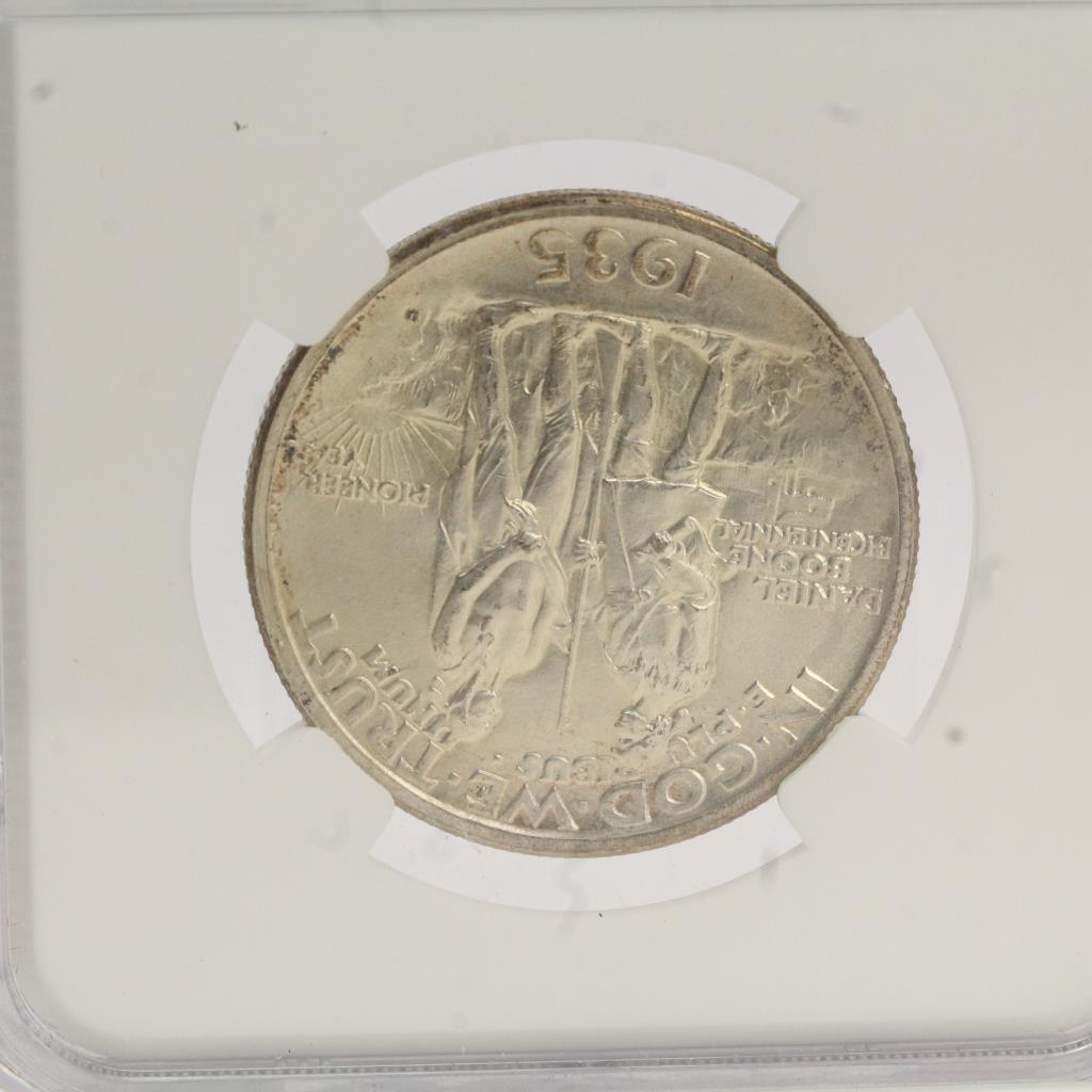 1935-D Silver Daniel Boone Bicentennial Half Dollar | Property Room