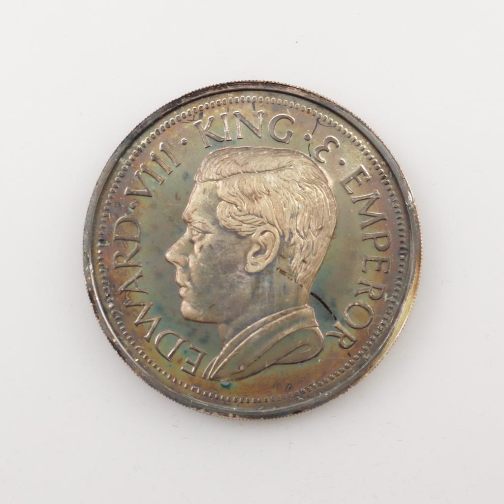 1936 South African Crown Silver Coin | Property Room