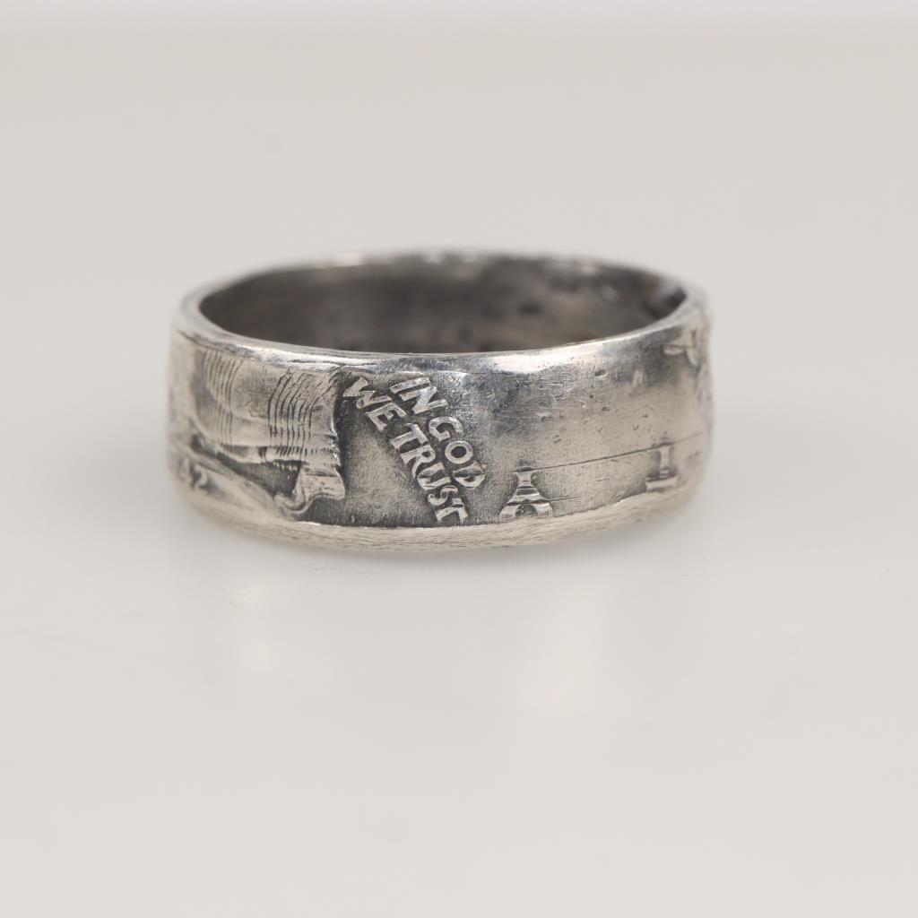1942 Walking Liberty Silver Half Dollar Ring | Property Room